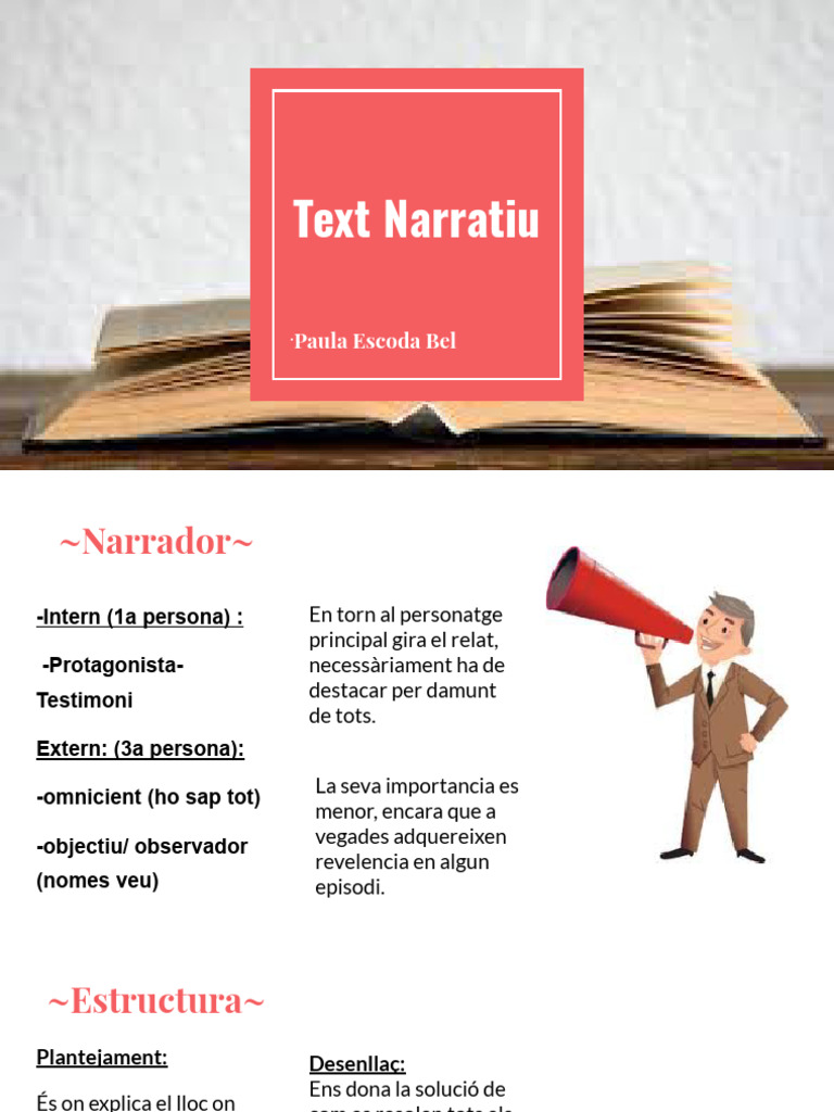 Text Narratiu. Paula Escoda Bel | PDF