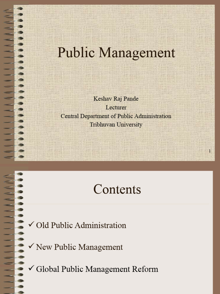 Public Management Reforms | PDF | Public Administration | Business ...
