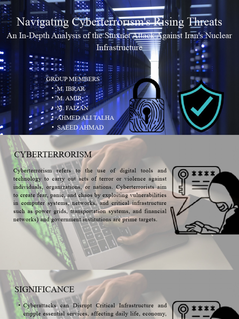 Stuxnet Attack On Iran's Nuclear Facilities | PDF | Cyberwarfare | Security