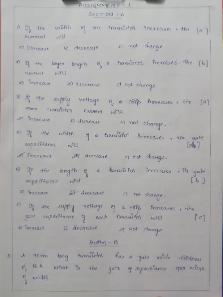 Vlsi Assignment1 | PDF