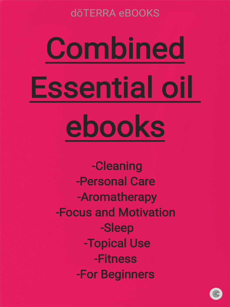 Combined All Ebooks (Doterra) | PDF | Essential Oil | Odor