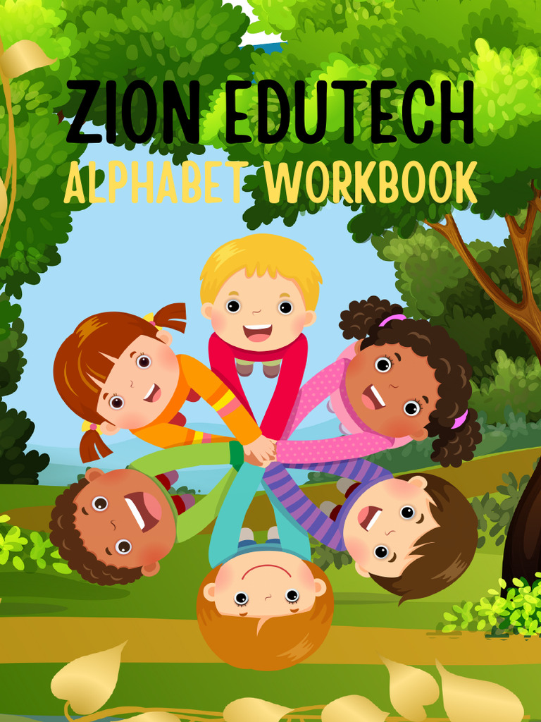 Fun and Colorful Preschool Alphabet Workbook | PDF | Letter Case ...