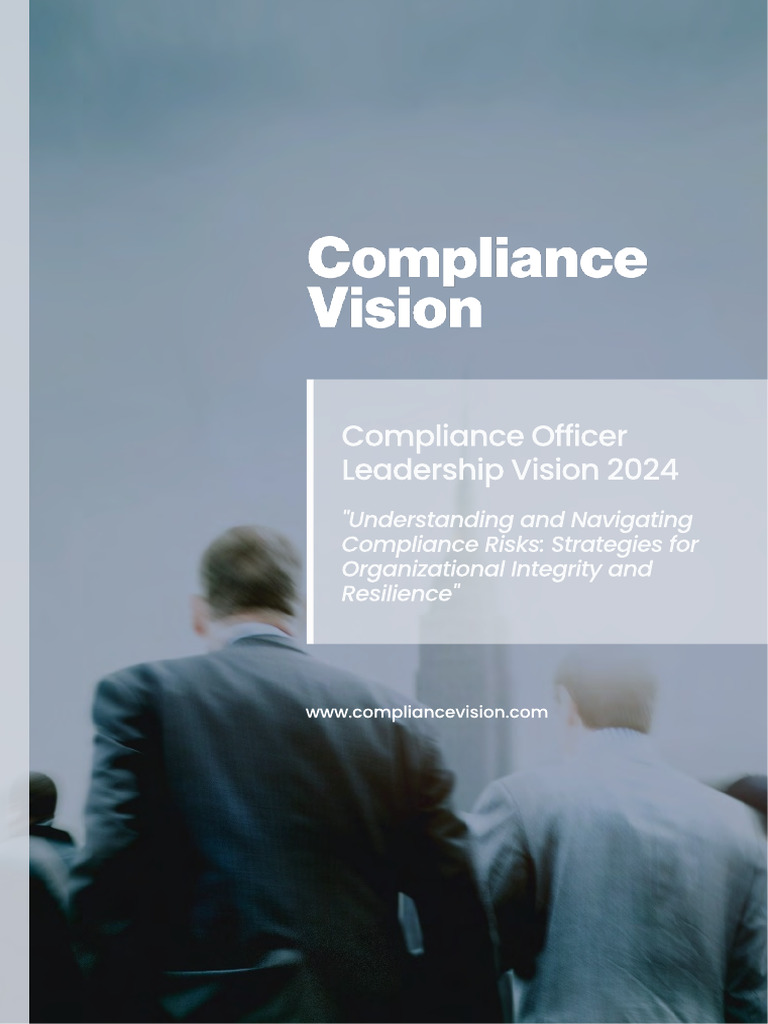 Compliance Officer Strategies for 2024 | PDF | Regulatory Compliance ...