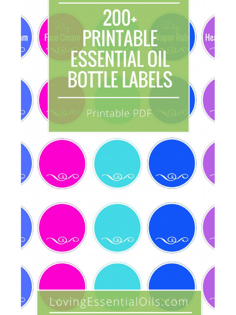 E.O Blank Bottle Labels | PDF | Paper