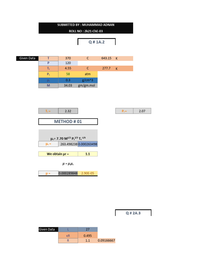 2k21 ChE 03 Assignment No 1 1 | PDF | Science & Mathematics