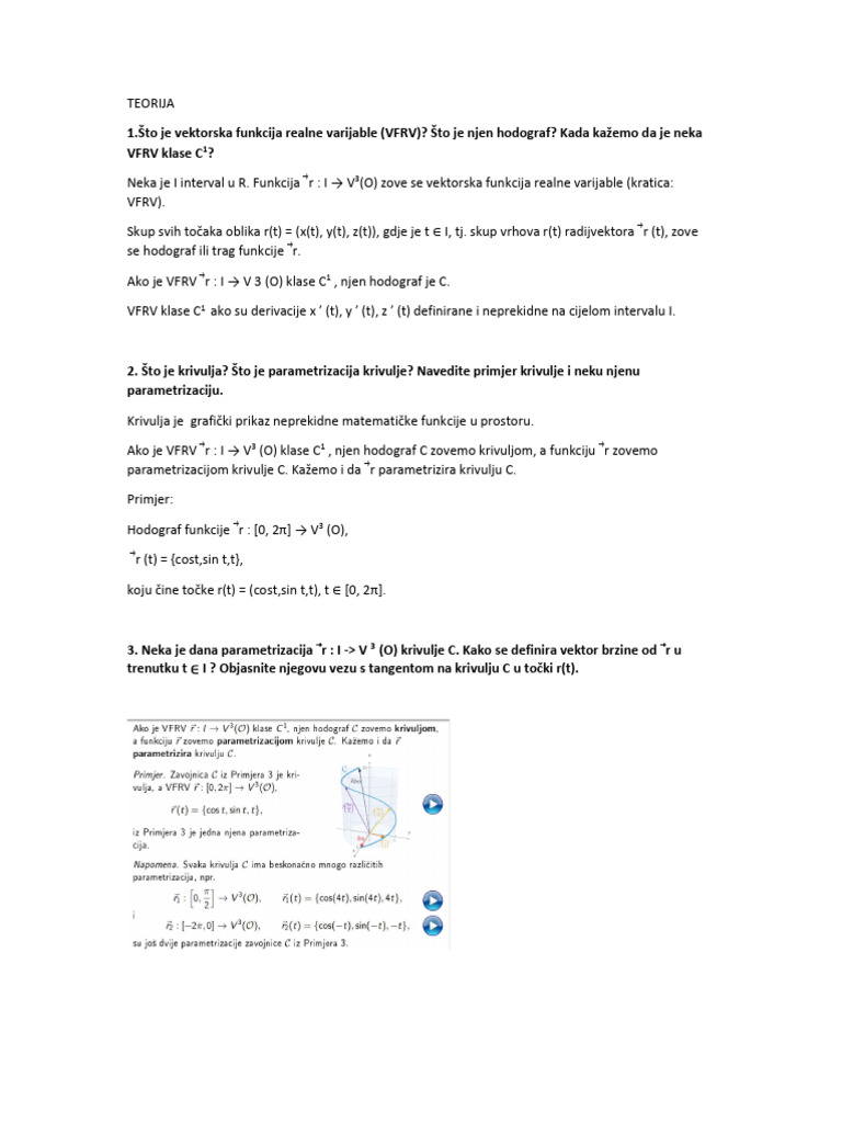 Vektorska Teorija | PDF