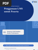 Tutorial LMS E-Learning Mahasiswa Rev | PDF