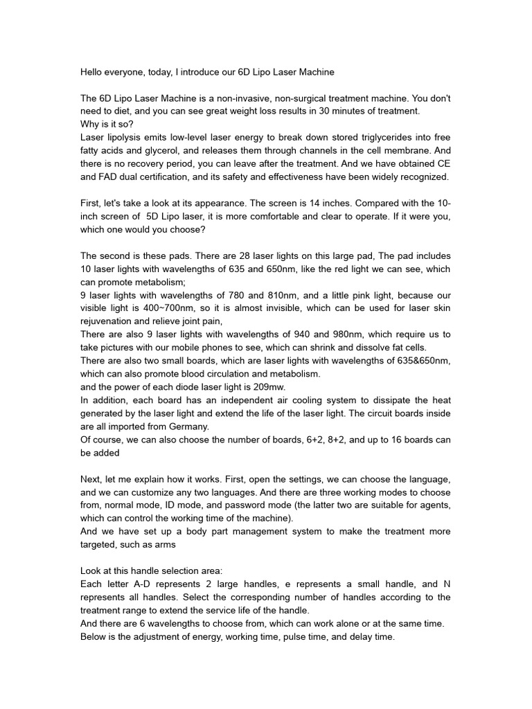 Hello Everyone | PDF | Laser | Lipid