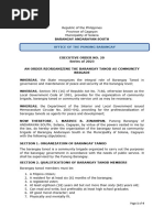 Roles of Barangay Tanod in Community Safety | PDF | Police | Information