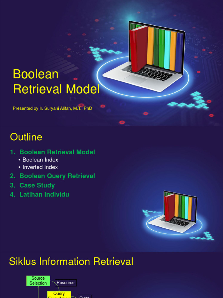 P2 - Boolean Retrieval Model | PDF | Komputer