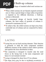 Laced Column Design Guidelines | PDF | Bending | Rivet