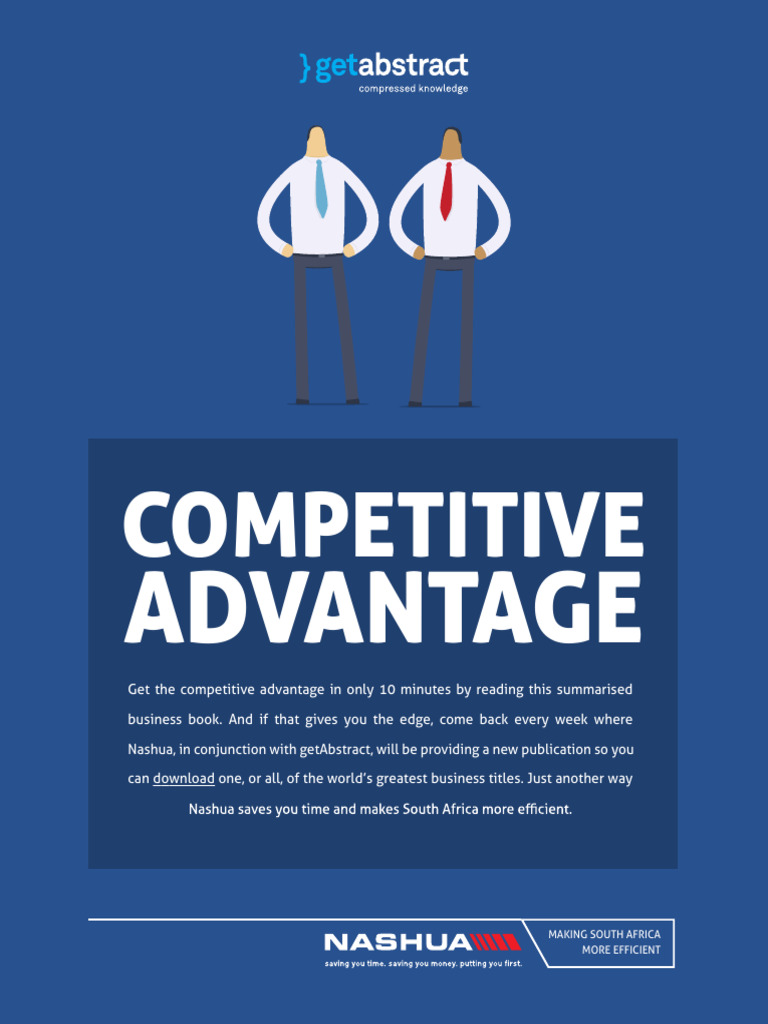 Competitive Advantage Fixed | PDF | Competitive Advantage | Strategic ...