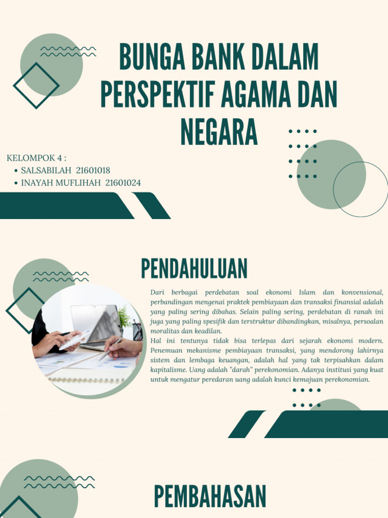 Bunga Bank Dalam Perspektif Agama Dan Negara | PDF