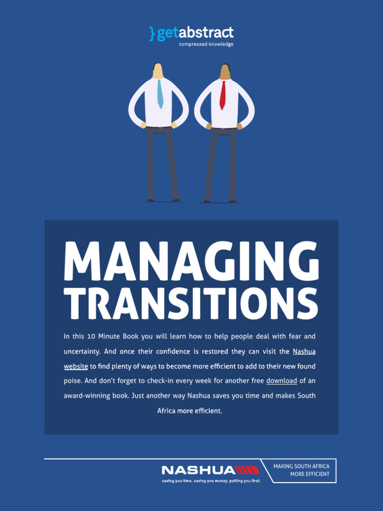 Managing Transitions Fixed | PDF