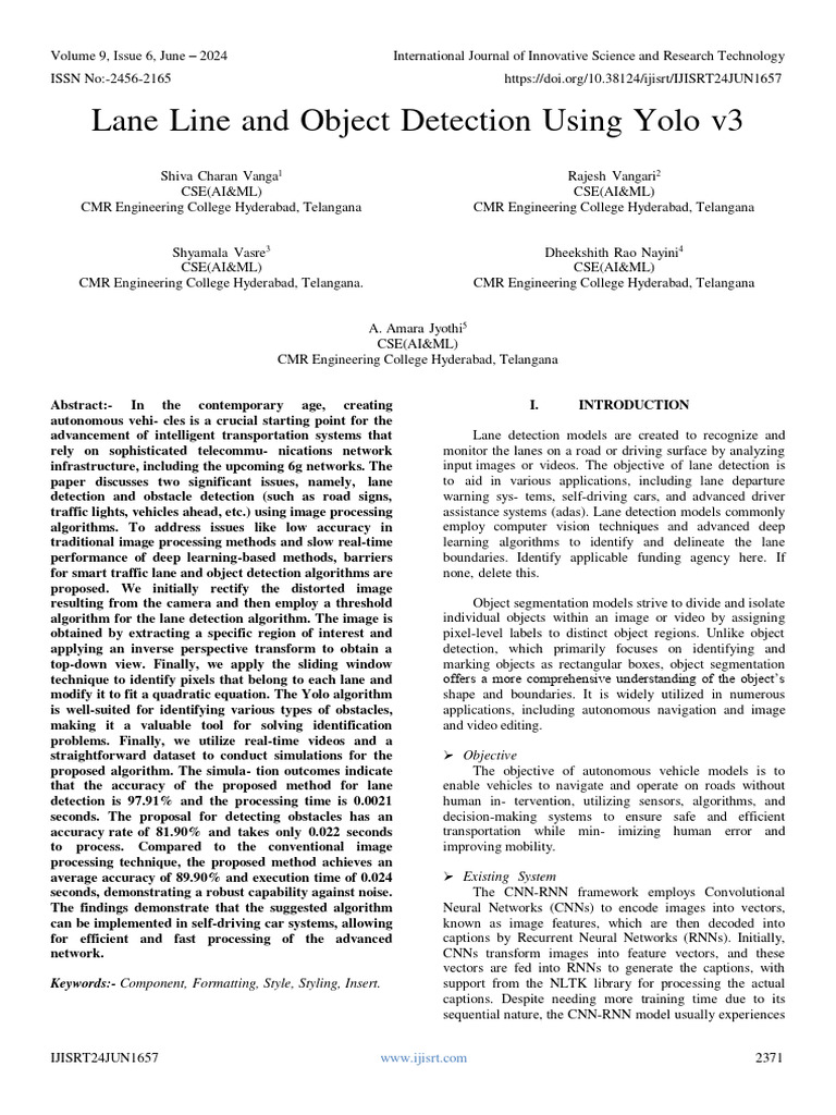 Fourier Transformation And Object Detection