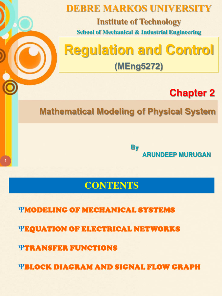 2 - Mathematical Modeling of Physical System | PDF | Inductor | Electrical Network
