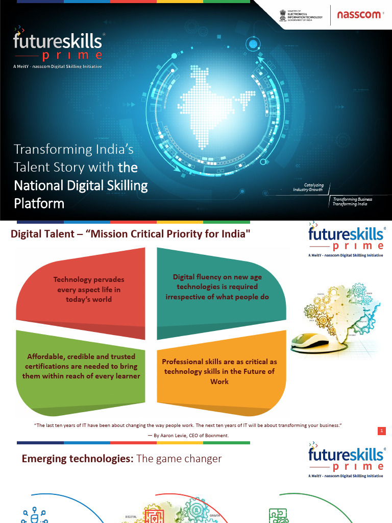 FutureSkills Prime Overview Deck | PDF | Learning | Expert