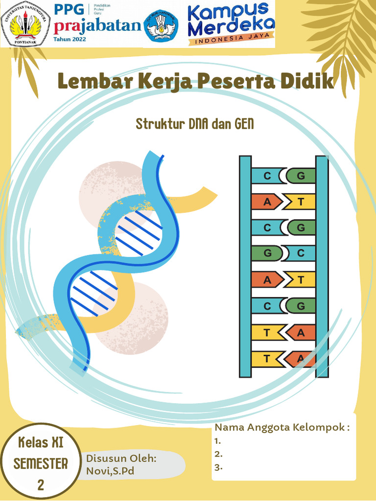 LKPD Dna Dan Gen | PDF