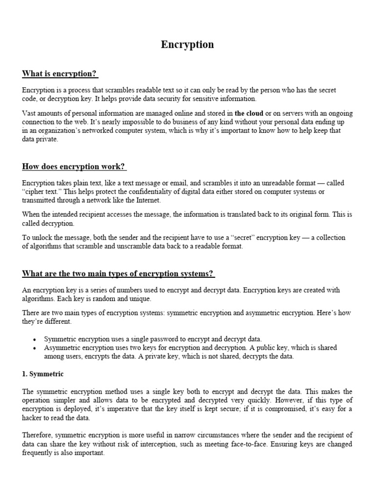 Lecture #3 | PDF | Encryption | Key (Cryptography)