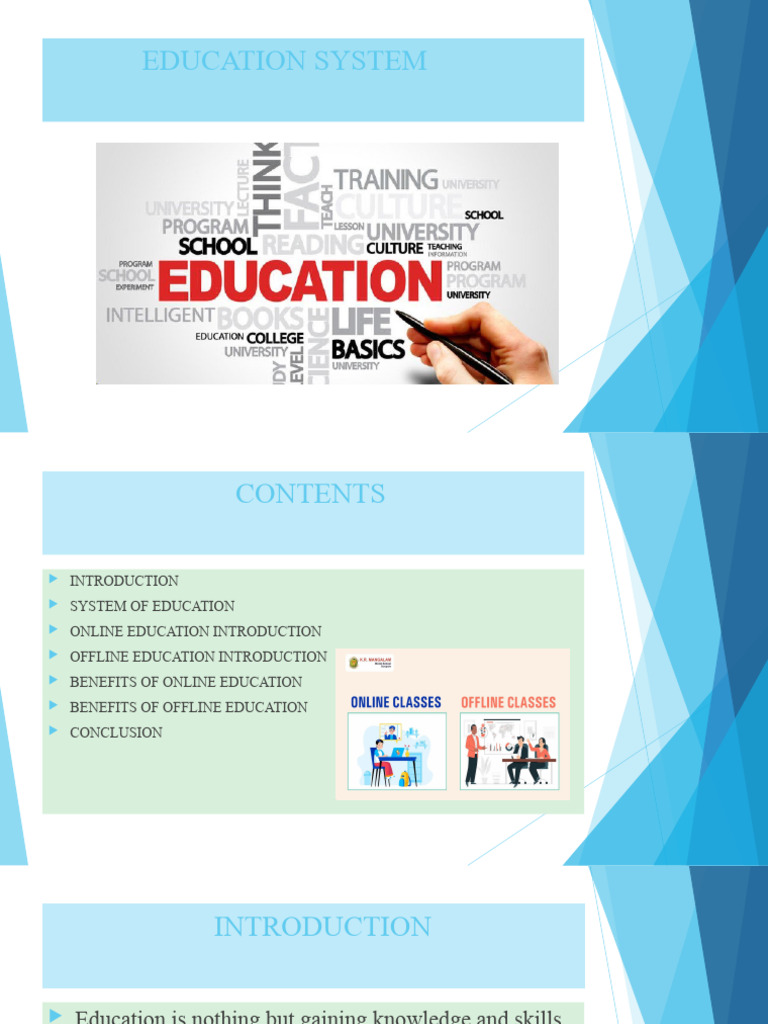 Online Classes & Offline Classes PPT.pptx | PDF