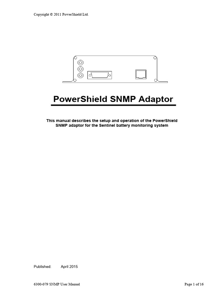 6300 079 SNMP User Manual1 | PDF | Computer File | World Wide Web