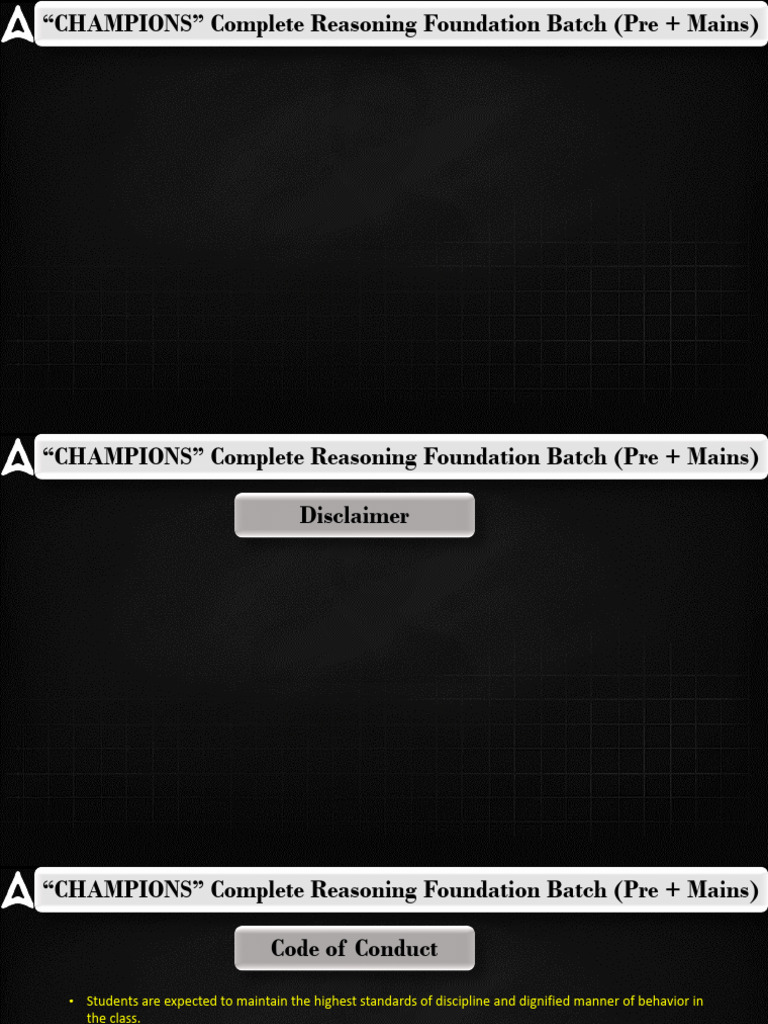 Reasoning Syllabus | Download Free PDF | Reason | Logic