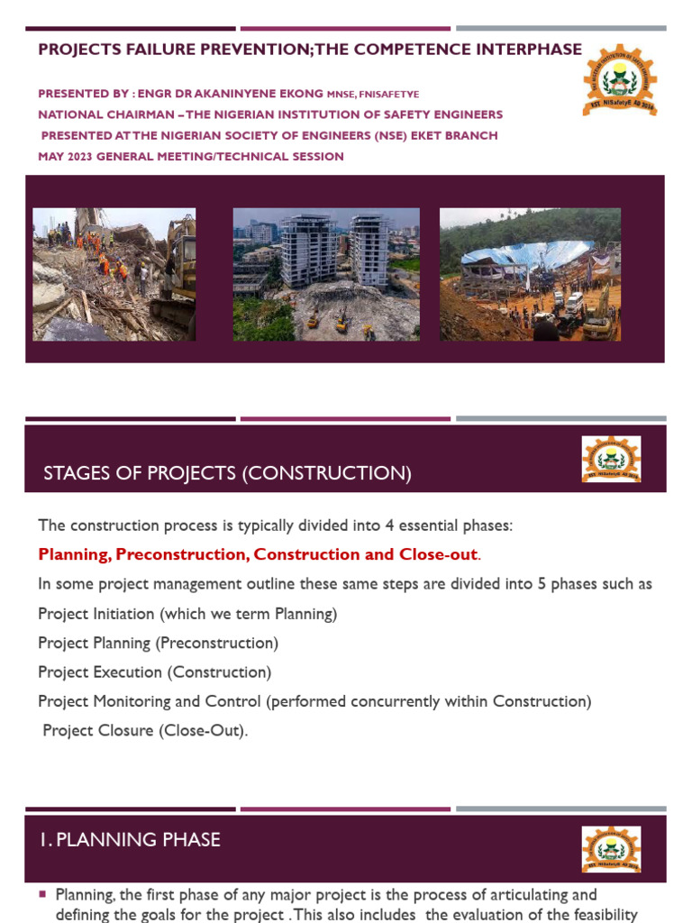 Failure Prevention in Projects The Competence Interphase | PDF ...