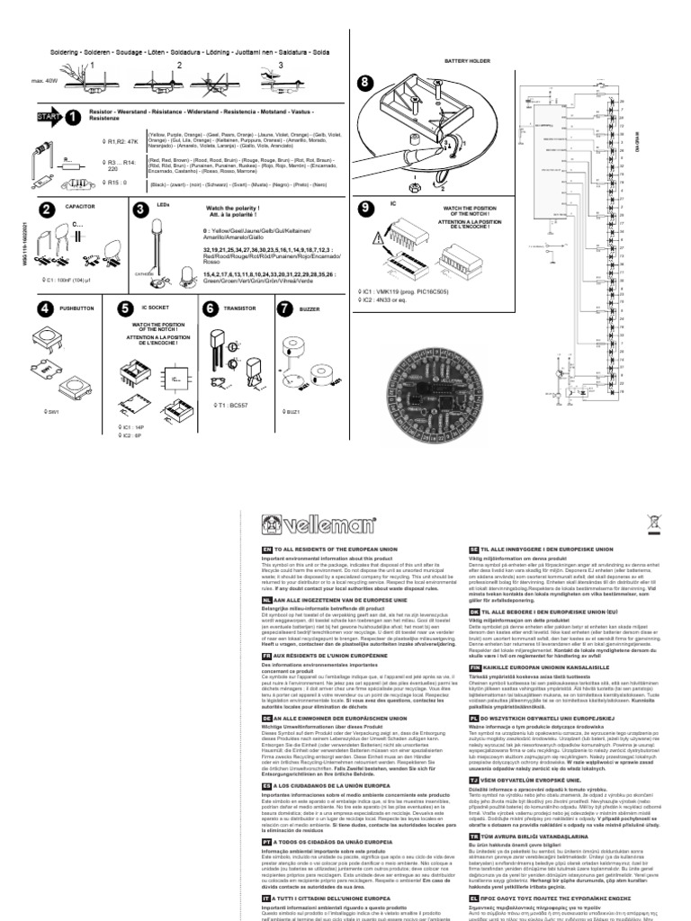 ROULETTE Manual - wsg119 | PDF
