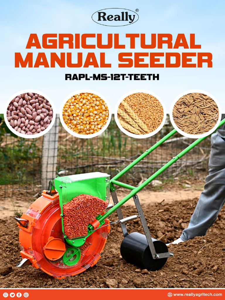 12t Manual Seeder | PDF
