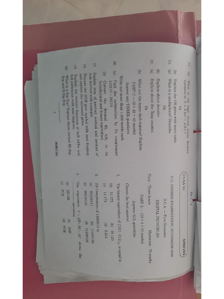 DP&CO Questions | PDF