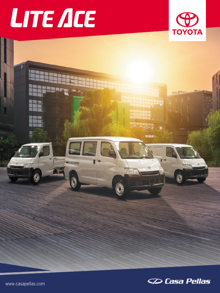 Art Ficha Lite Hiace 1 | PDF | Vehículo híbrido | Vehículos