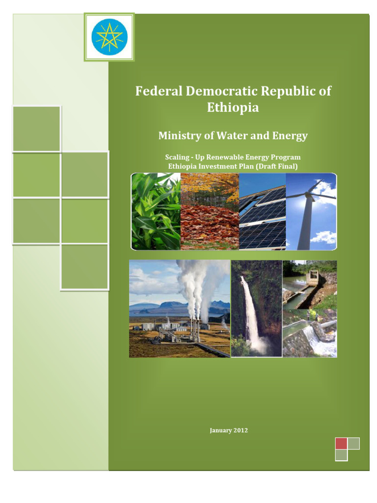 TADELE - FDRE Ethiopia Scaling - Up Renewable Energy Program 2012 | PDF ...