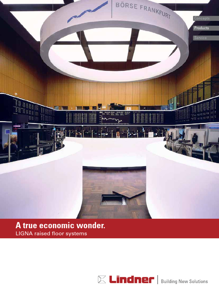 LIGNA Raised Floor Systems Overview | PDF | Electrical Resistance And ...