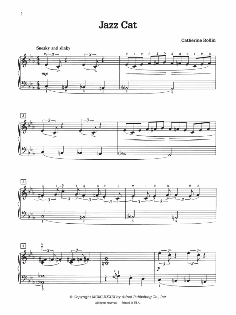 Jazz Cat | PDF