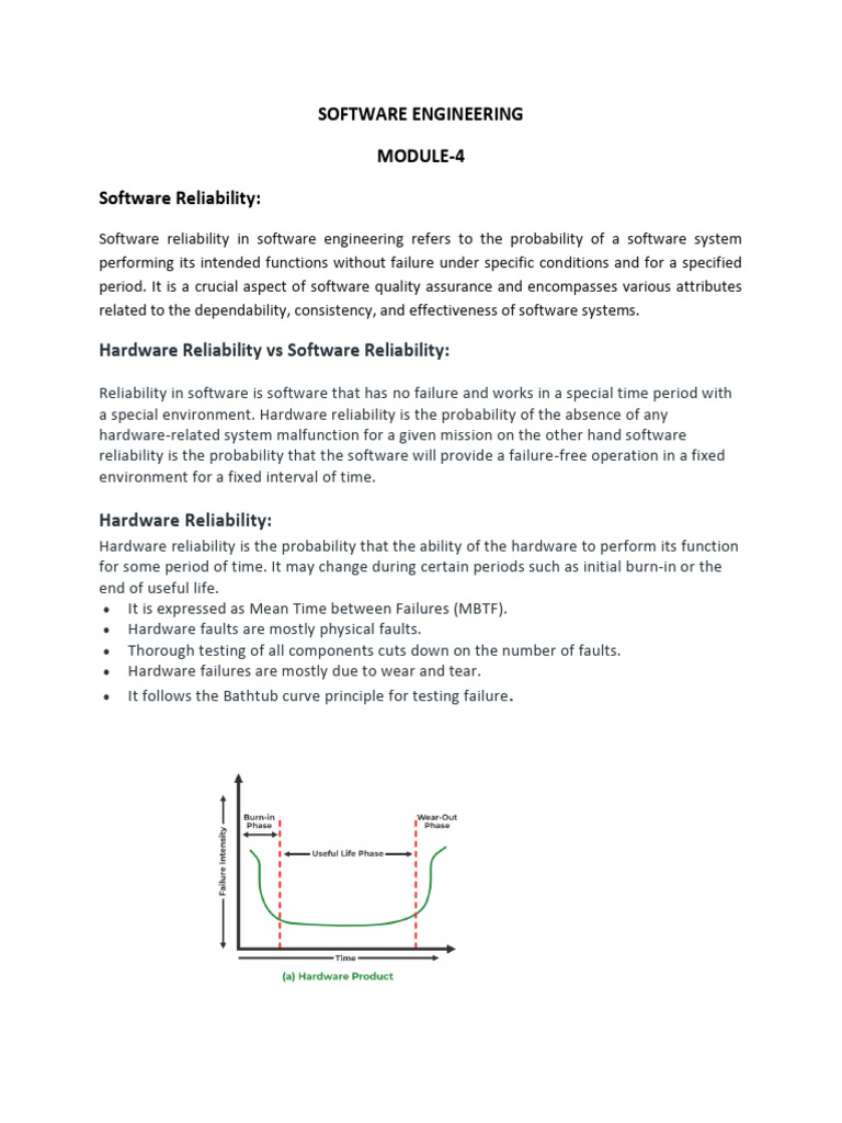 Software Engineering Mod4 | PDF | Service Oriented Architecture | Reliability Engineering