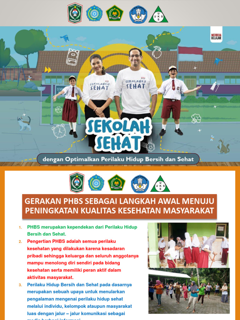 Perilaku Hidup Bersih Dan Sehat PHBS Tatanan Institusi Pendidikan ...