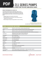 Multiflo MF-420E Pump Specifications | PDF | Pump | Propulsion
