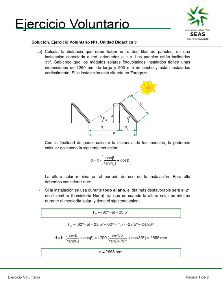 SOLUCION Ejercicio 1 | PDF | Fenómenos Periódicos | Fenómenos de la tierra