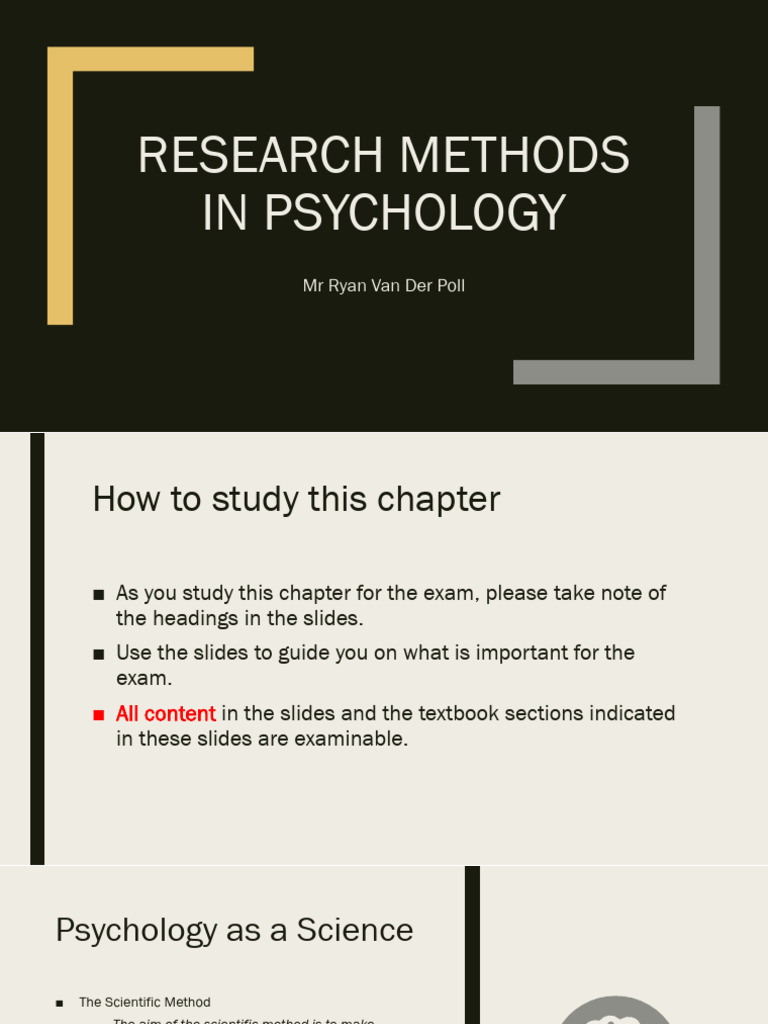 Week 6_Research Methods_Upload | Download Free PDF | Methodology | Psychology
