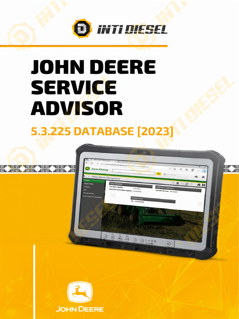 John Deere Service Advisor: 5.3.225 DATABASE (2023) | PDF | Software | Ciencias de la Computación