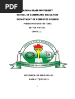 Sample Resumption Letter After Deferment | PDF