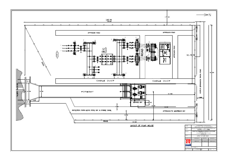 Layout of Pump House | PDF