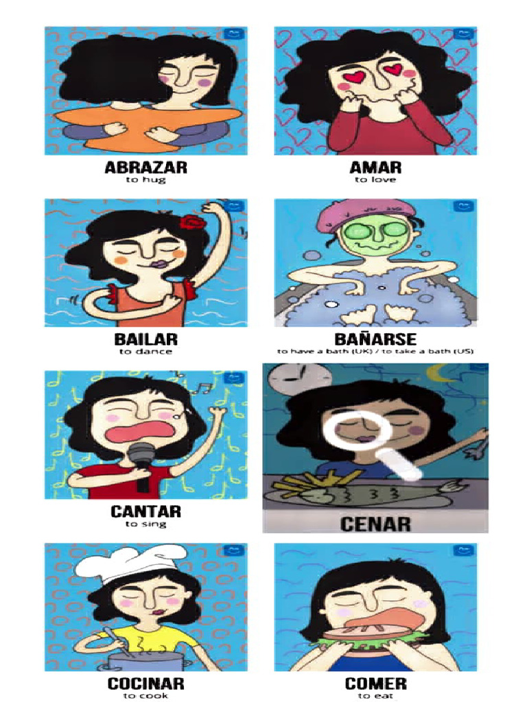 Profedeele. 1 Verbos de Uso Común. | PDF