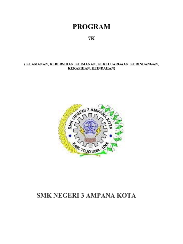 Laporan 7K | PDF | Karier & Perkembangan | Sains & Matematika