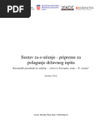 Priručnik E-Učenje - SDU II - Razina - Listopad 2023. | PDF