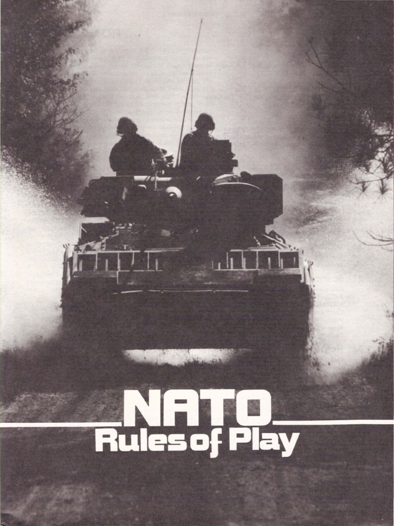 Nato Rules Pdf Armoured Warfare Military Organization