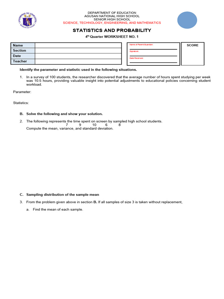 SAMPLING | PDF | Normal Distribution | Standard Deviation