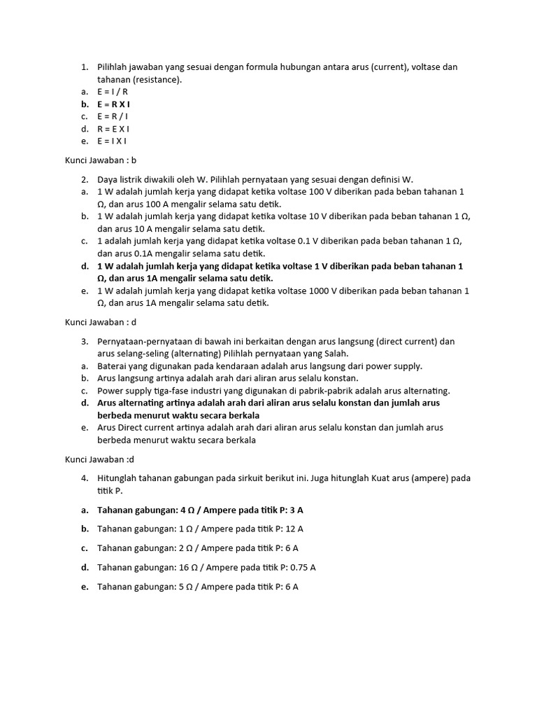 Soal UAS TDO Semester Genap | PDF | Sains & Matematika