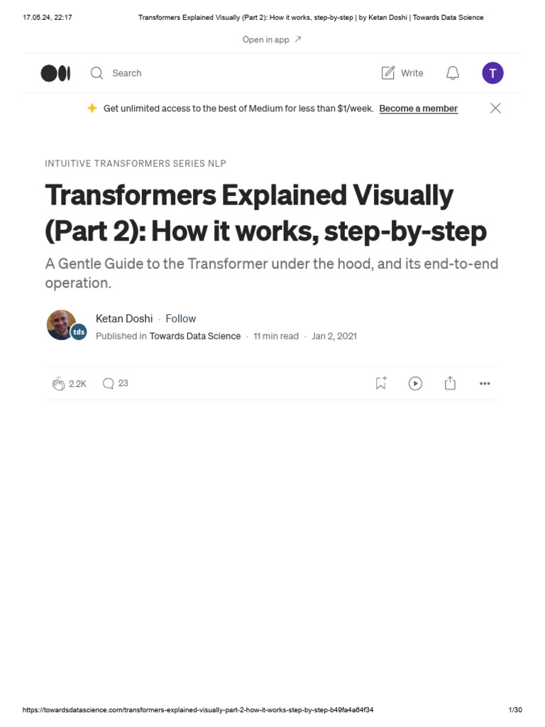 Transformers Explained Visually (Part 2)_ How It Works, Step-By-step ...