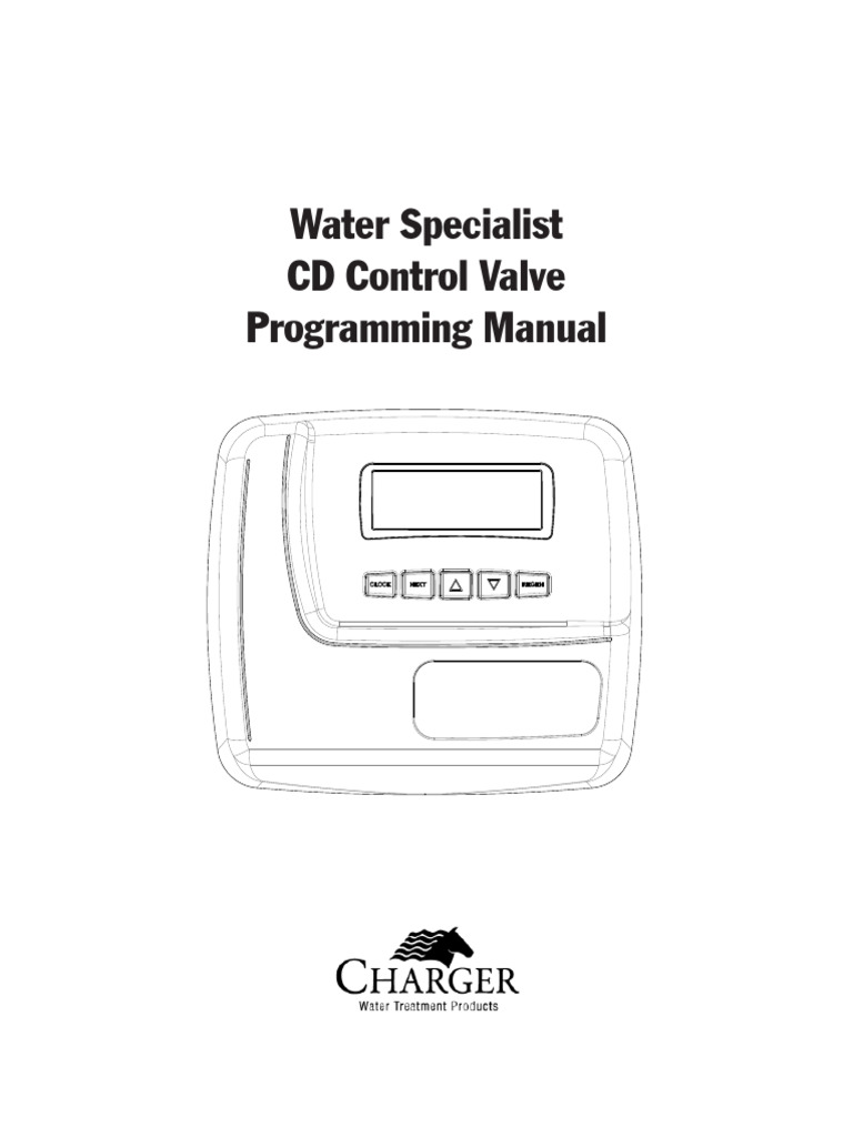 Clack-V3435CD - CD-Programming-Manual Softener Adoucisseur | PDF ...
